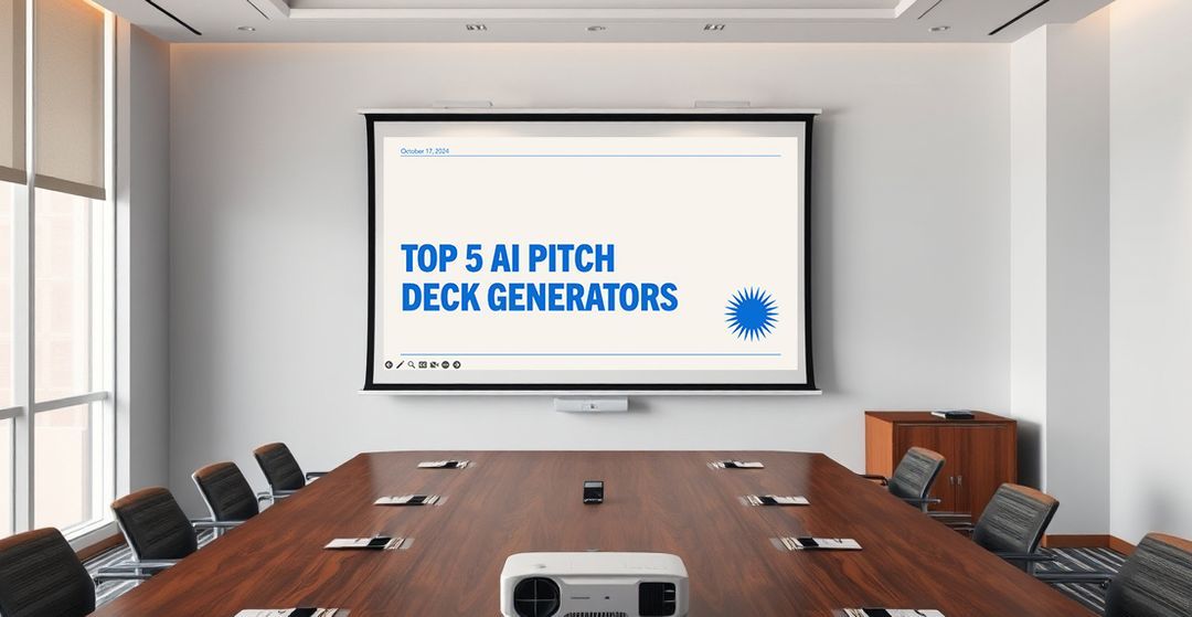 5 Best AI pitch deck generators to create winning presentations in ...