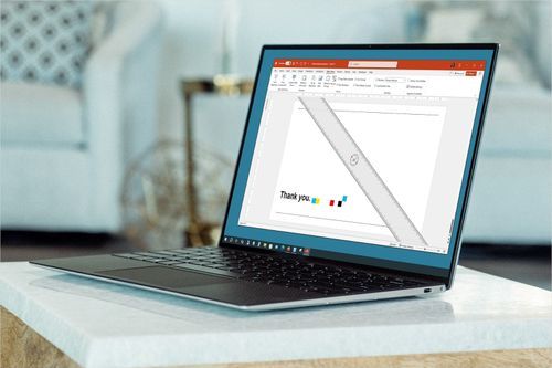 How to add the ruler in PowerPoint - Plus