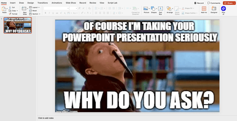 PowerPoint memes to jazz up your next presentation - Plus
